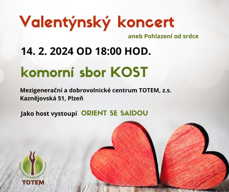 Valentýnský koncert aneb Pohlazení od srdce - Bolevec, Místo setkávání ...